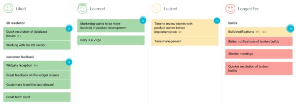 The Four Ls Retrospective | The 4Ls | TeamRetro