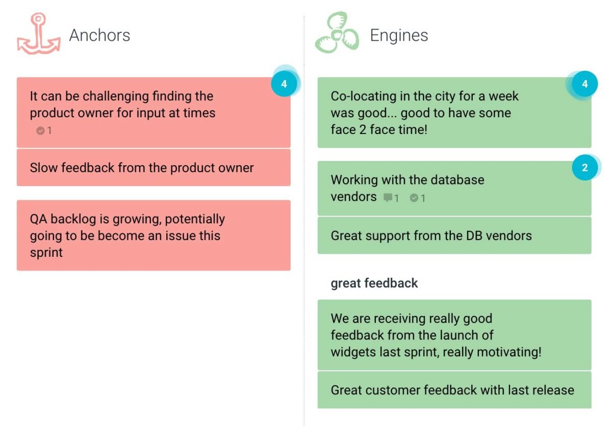 TeamRetro | Online Retrospective and Team Health Check Tool