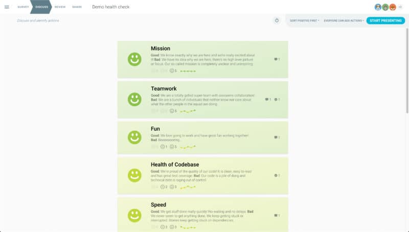 Team Health Check and Monitors | TeamRetro