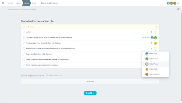 Team Health Check and Monitors | TeamRetro
