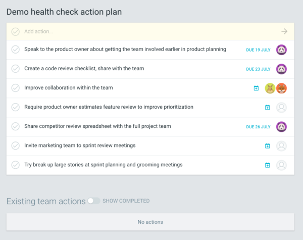 Team Health Checks for Remote Teams and Squads - TeamRetro
