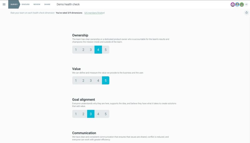 Team Radar Online Tool | TeamRetro