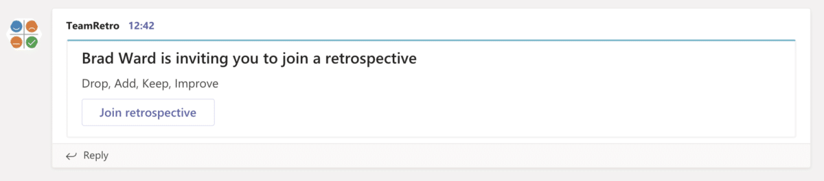Microsoft Teams Integration - TeamRetro