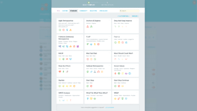 DAKI Retrospective Template | Facilitating a Retro | TeamRetro