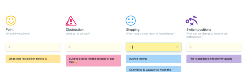 Sports Retrospective | Facilitating a Retro | TeamRetro