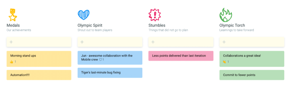 Sports Retrospective | Facilitating a Retro | TeamRetro