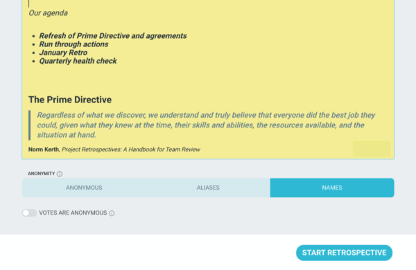 What is the Retrospective Prime Directive? | TeamRetro