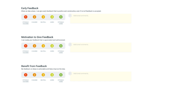 Feedback and Innovation Culture Health Check - TeamRetro