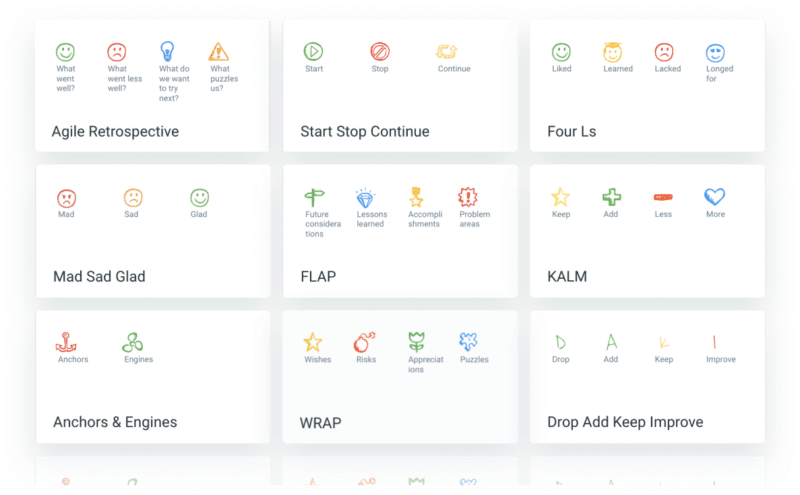 Teamretro Retrospective Features Streamline Agile Retrospective
