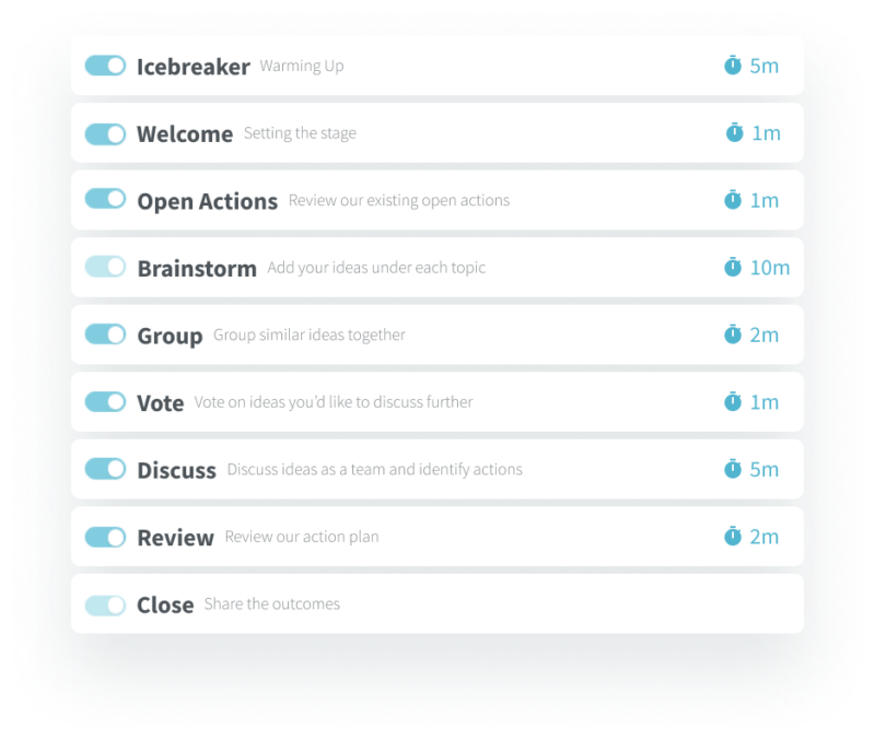 Teamretro Retrospective Features Streamline Agile Retrospective