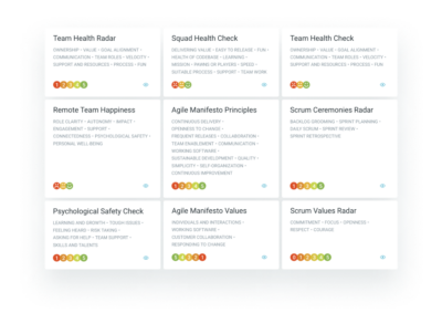 Health Check Features - TeamRetro