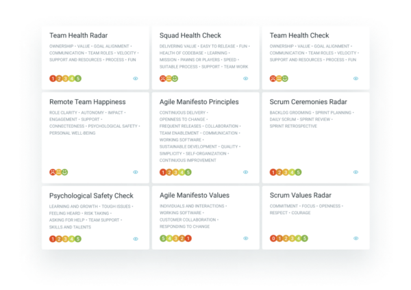 Health Check Features - TeamRetro