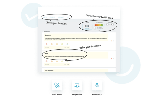 Health Check Features - TeamRetro