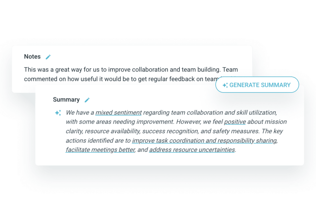 Health Check Features - TeamRetro