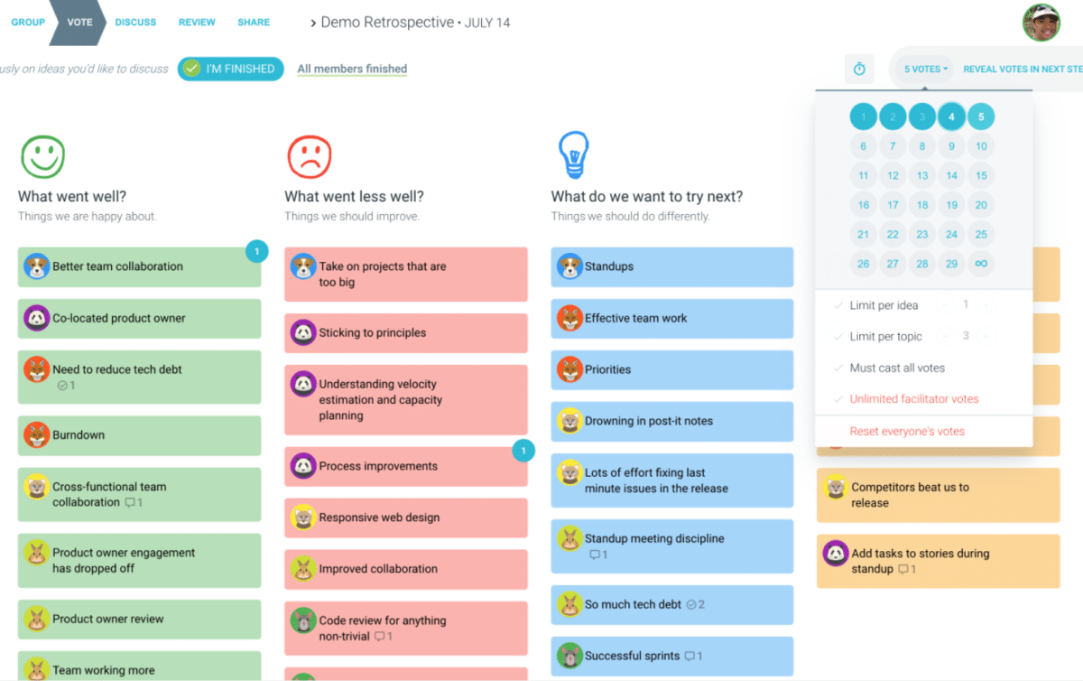 KALM Retrospective | Engage Your Team | TeamRetro