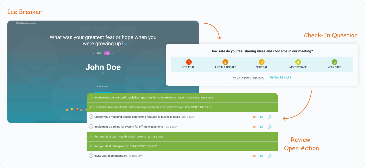 TeamRetro vs EasyRetro - Retrospective Tools Comparison 2025